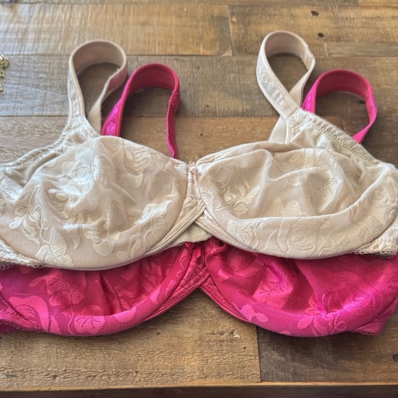 Wacoal | Intimates & Sleepwear | Wacoal Awareness Bra Beige And Pink ...